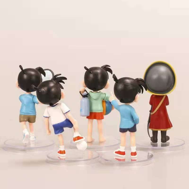 Promo Action Figure Detective Conan Set isi 5 Bajak Laut Cake Topper ...