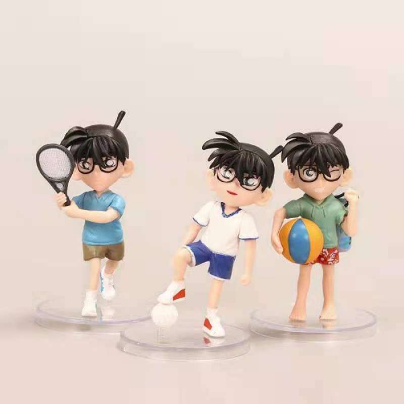 Promo Action Figure Detective Conan Set isi 5 Bajak Laut Cake Topper ...