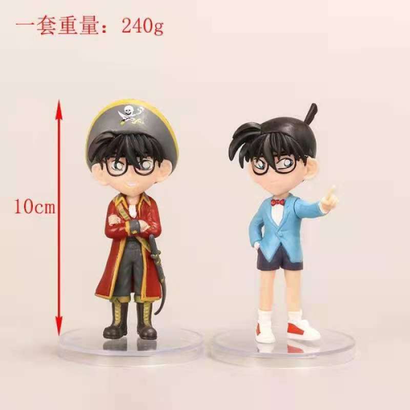 Promo Action Figure Detective Conan Set isi 5 Bajak Laut Cake Topper ...