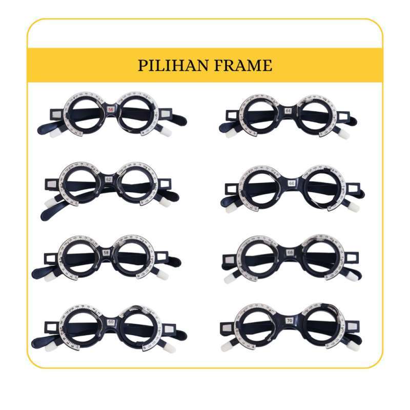 Jual TRIAL FRAME TRIAL KACAMATA OPTIK ALAT KIR PEMERIKSAAN MATA di ...
