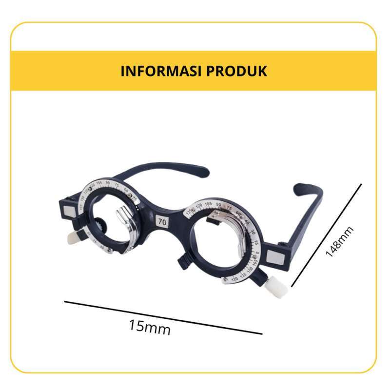 Jual TRIAL FRAME TRIAL KACAMATA OPTIK ALAT KIR PEMERIKSAAN MATA di ...