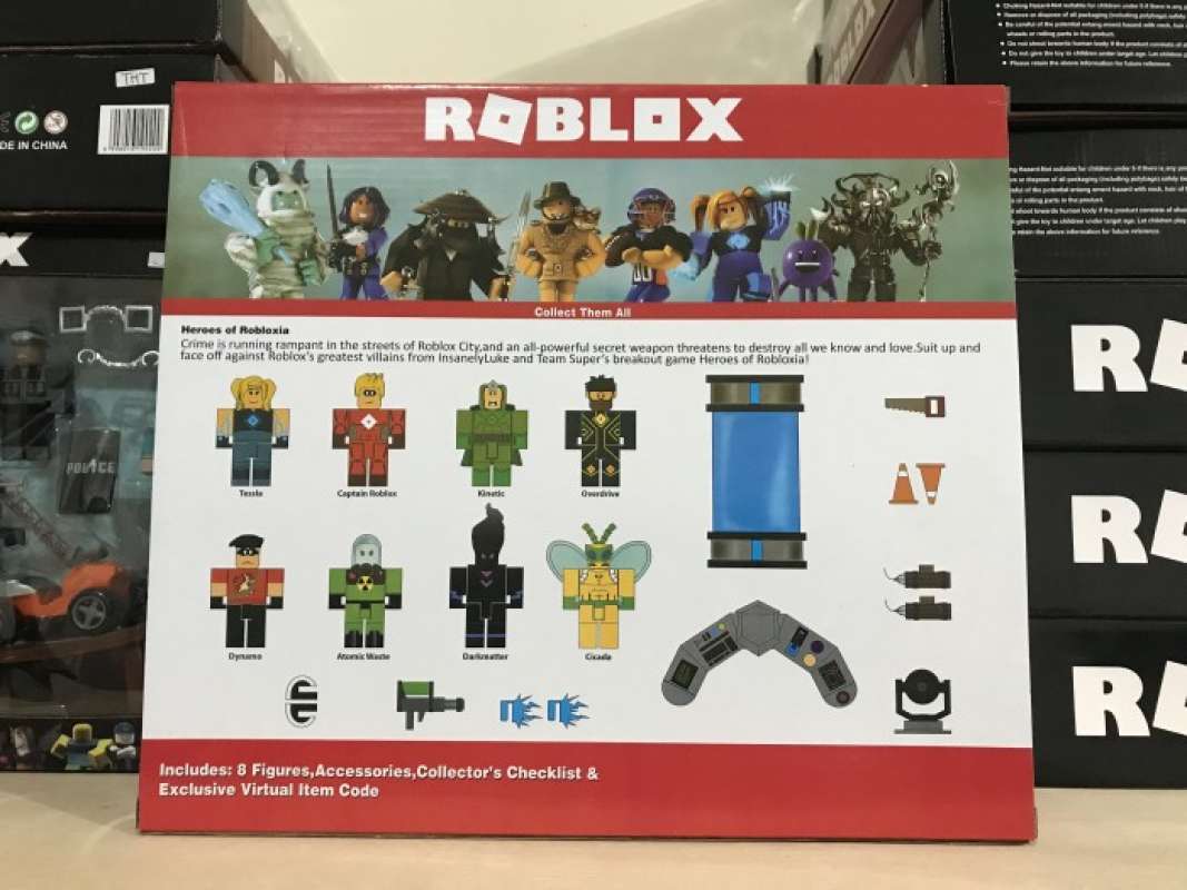 Promo Roblox Action Collection - HEROES OF ROBLOXIA Box Set Diskon 23% ...