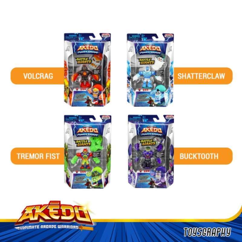 Promo Akedo Powerstorm Battle Giant Double Strike Armor Power Storm ...