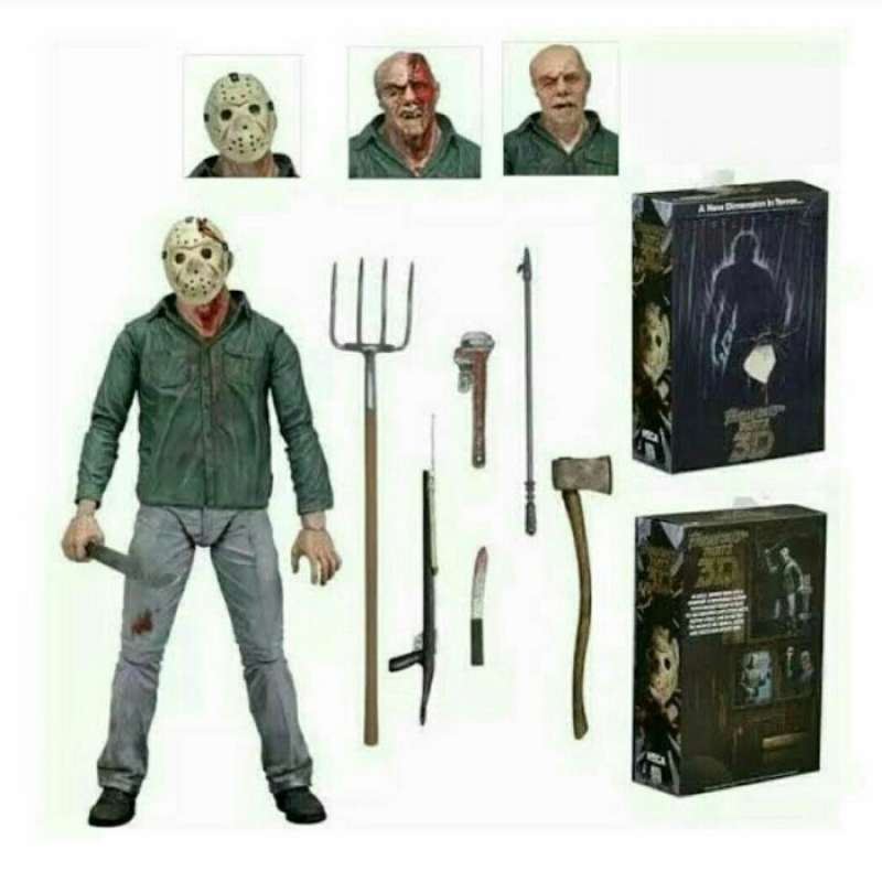 Promo NECA JASON VOORHEES the final friday the 13th part III/part V ...
