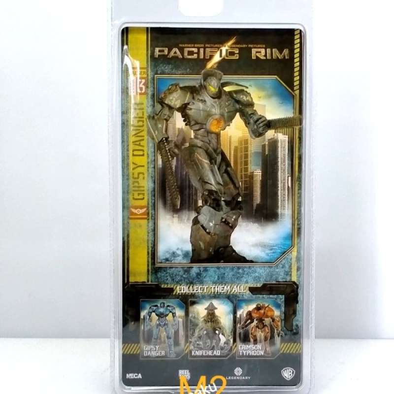 Promo Action Figure Neca pacific rim-jeager Gipsy Danger battle Damage ...