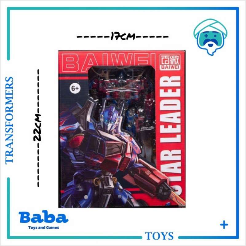 Promo Robot Transformers Deformation Baiwei SS05 Optimus Prime Star ...