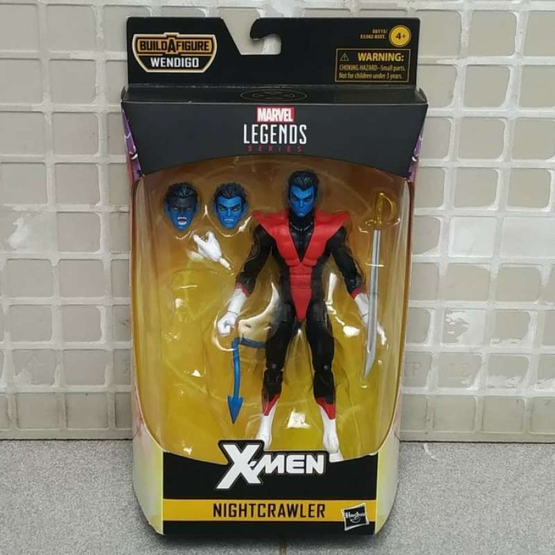 Promo HASBRO MARVEL LEGENDS NIGHTCRAWLER TANPA BAF WENDIGO X-MEN XMEN ...