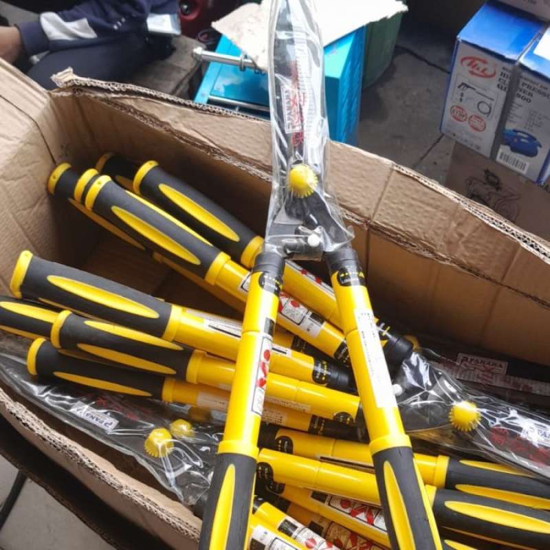 Promo Gunting Rumput,tanaman,dahan Japan Fleksibel panjang pendek panaha pro Diskon 9% di Seller ...