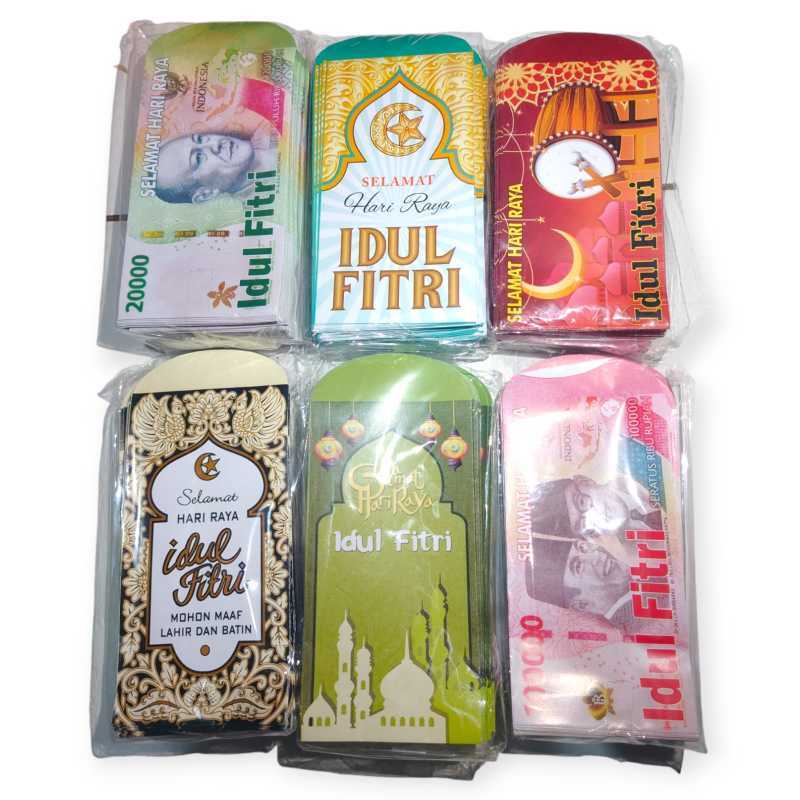 Jual Amplop Lebaran 10 Pcs Besar Idul Fitri - Angpao - Motif Unik ...
