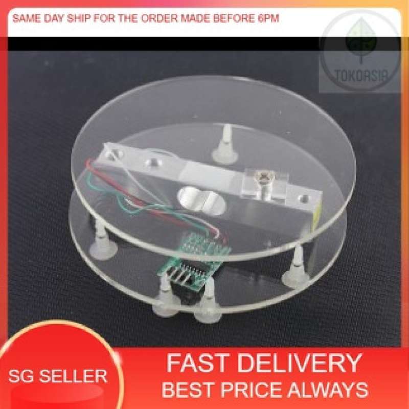 Jual (SG Stock) 5kg Load Cell with HX711 Amplifier Weighing Scale IOT DIY - 5KG di Seller ...