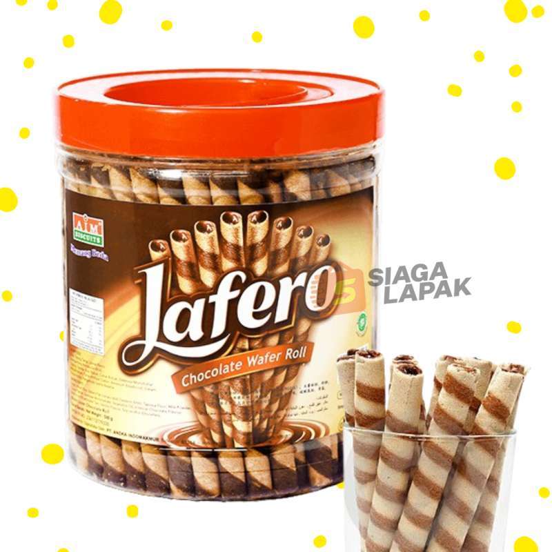 Promo Wafer Coklat Lafero TOPLES 600gr AIM Chocolate Stick Roll Diskon ...