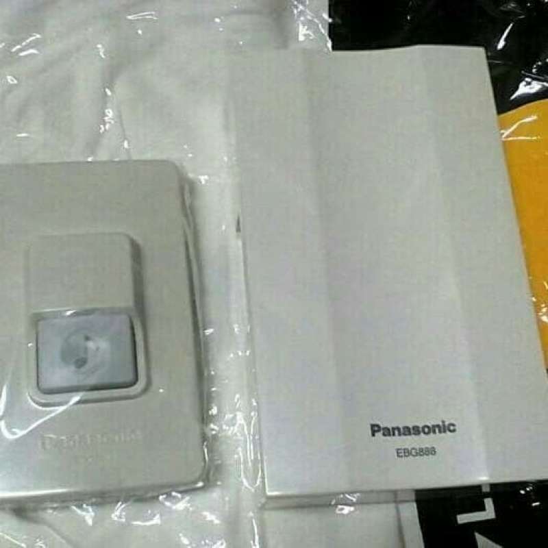 Promo Bell Pintu/bell Rumah Panasonic/knop Bell Saklar Panasonic Sni ...