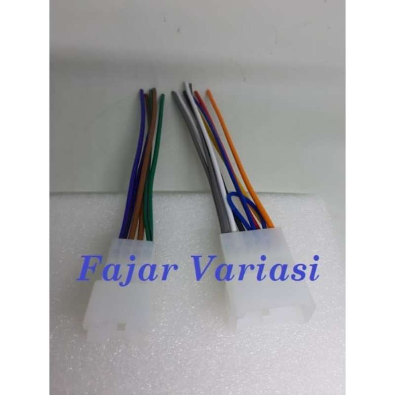 Promo Socket Soket Kabel Audio Head Unit Pnp Plug And Play Toyota Yaris ...