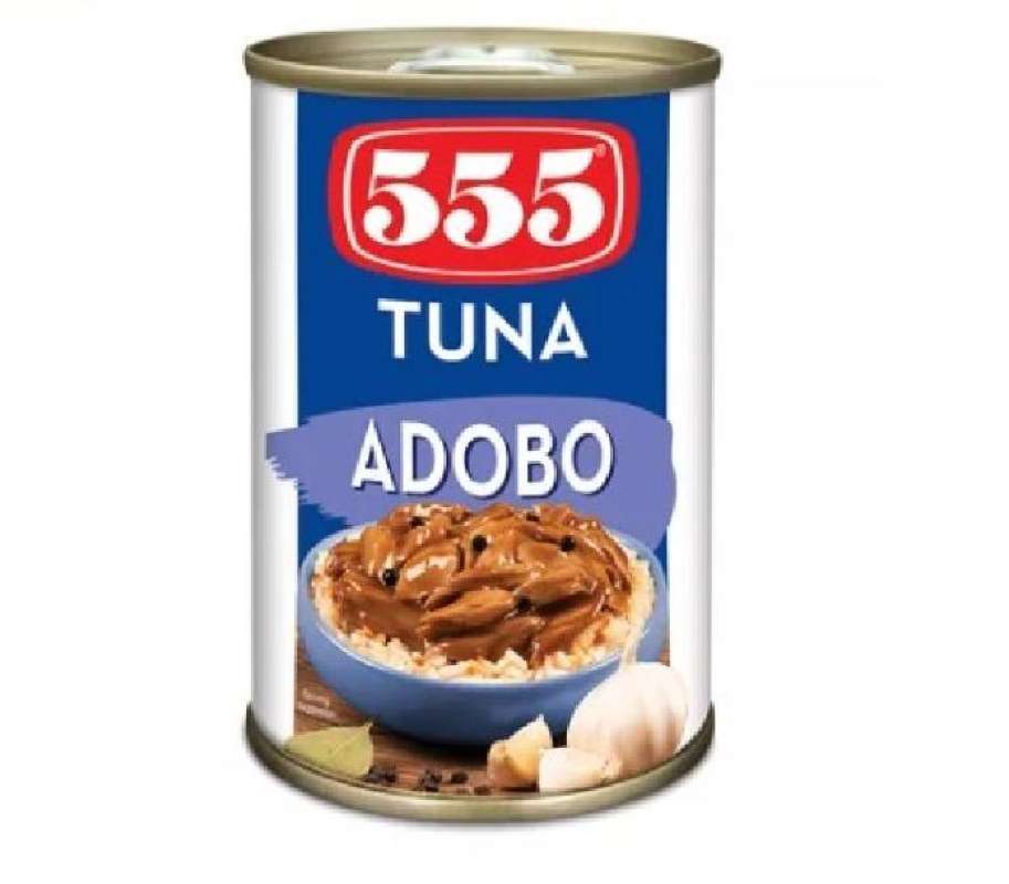 Jual Makanan Kaleng Tuna Adobo Merk 555 Filipina 155g Di Seller Warung ...