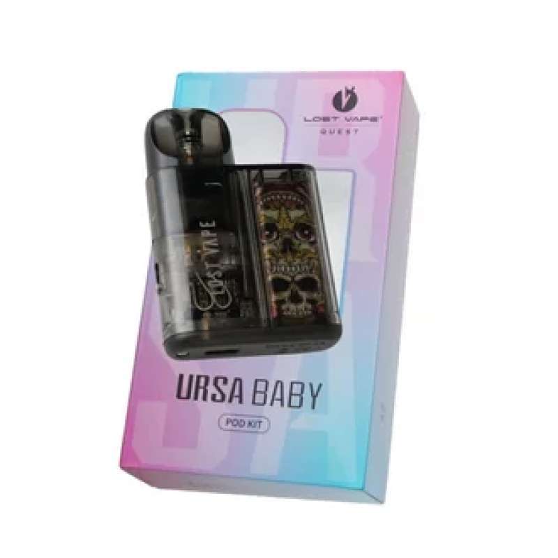Jual Ursa Baby Pod Kit By Lost Vape - Black Clear Di Seller Vape Spark ...