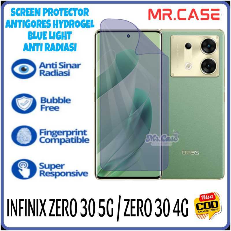 Promo Anti gores Hydrogel jelly radiasi blue light clear screen ...