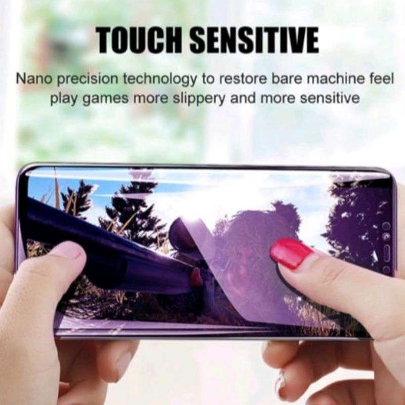 Promo Anti gores Hydrogel jelly radiasi blue light clear screen ...