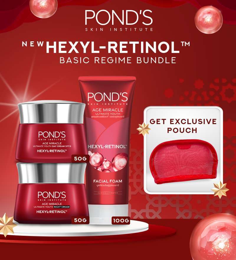 Promo Pond's Age Miracle Glowing Jelang Ramadan Kit Diskon 11% Di ...