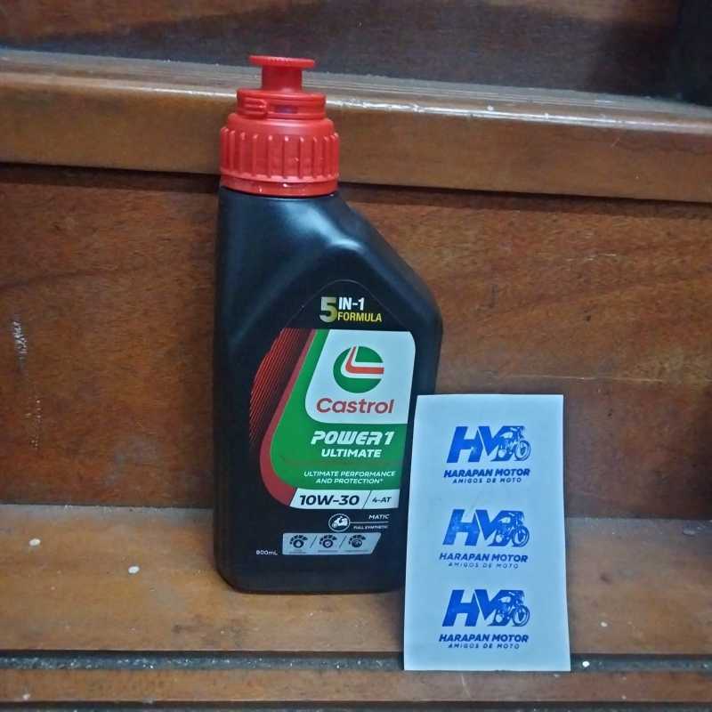 Jual Oli Mesin Castrol Power1 Ultimate Matic O.8l 10w-30 Original Di ... Jual Oli Mesin Castrol Power1 Ultimate Matic O.8l 10w-30 Original Di ...
