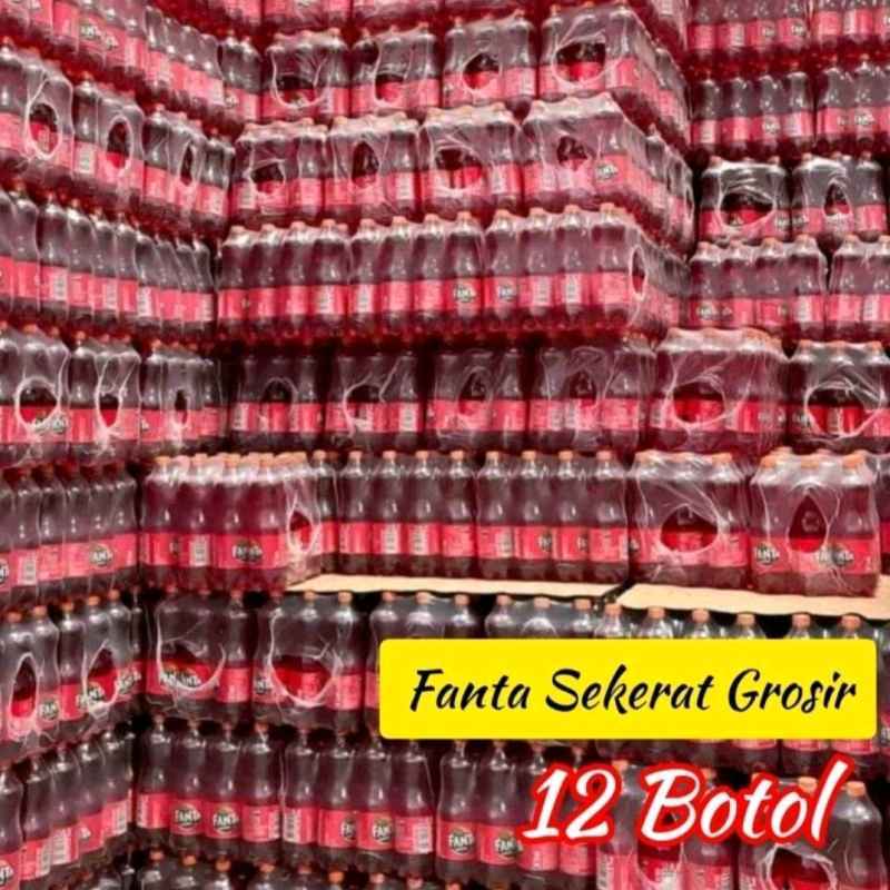 Jual Fanta 12 Botol / Sekerat / Selusin Grosir Sprite Coca Cola Minuman ...