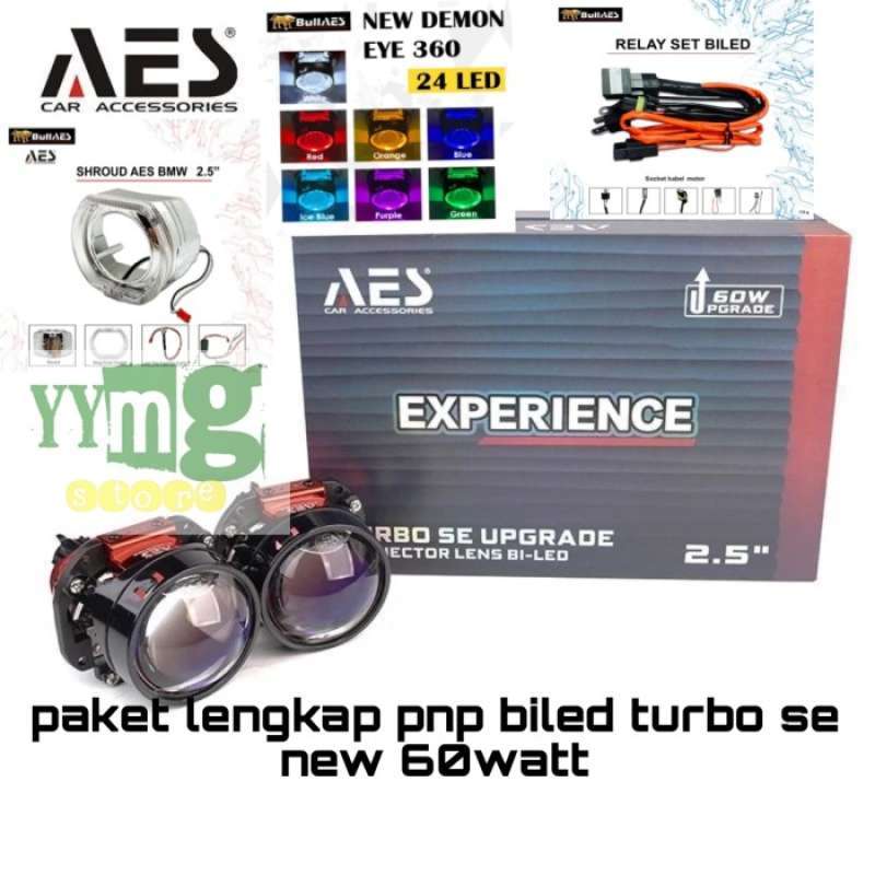 Promo Sale Paket Lampu Biled Lengkap Aes Se 2.5inch 55watt Wst Gen 3 ...
