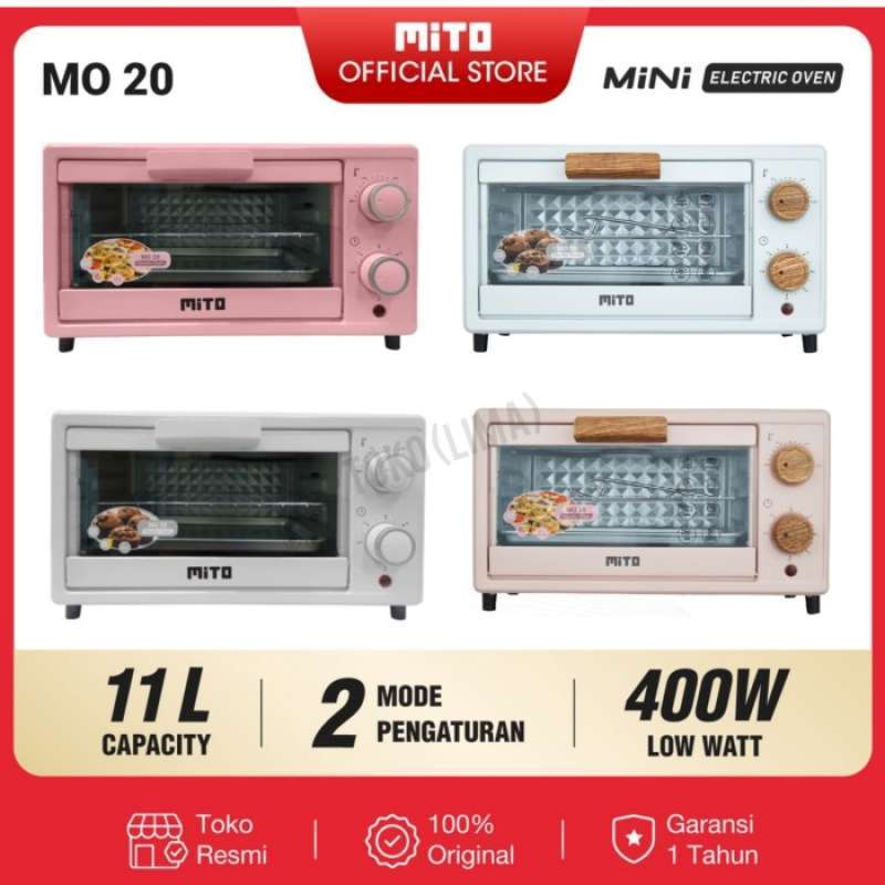 Promo Oven Mini Mito Mo 20 Kapasitas 11 Liter Oven Mito Oven Kecil ...
