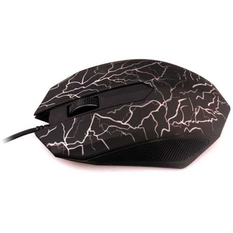 Jual Sn Mouse Gaming Led Colorful Crack 3 Button Ergonomic 1600 Dpi Di ...