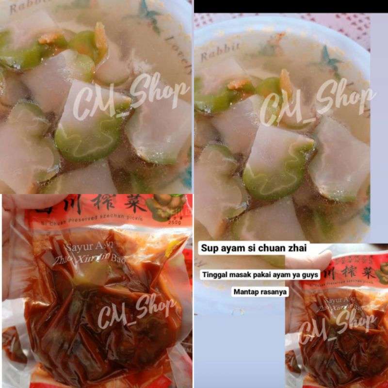 Promo Ll - Sichuan Zhacai 250g/zha Cai/szechuan Chai/whole Mustard ...