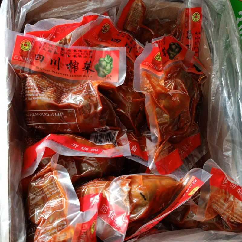 Promo Ll - Sichuan Zhacai 250g/zha Cai/szechuan Chai/whole Mustard ...