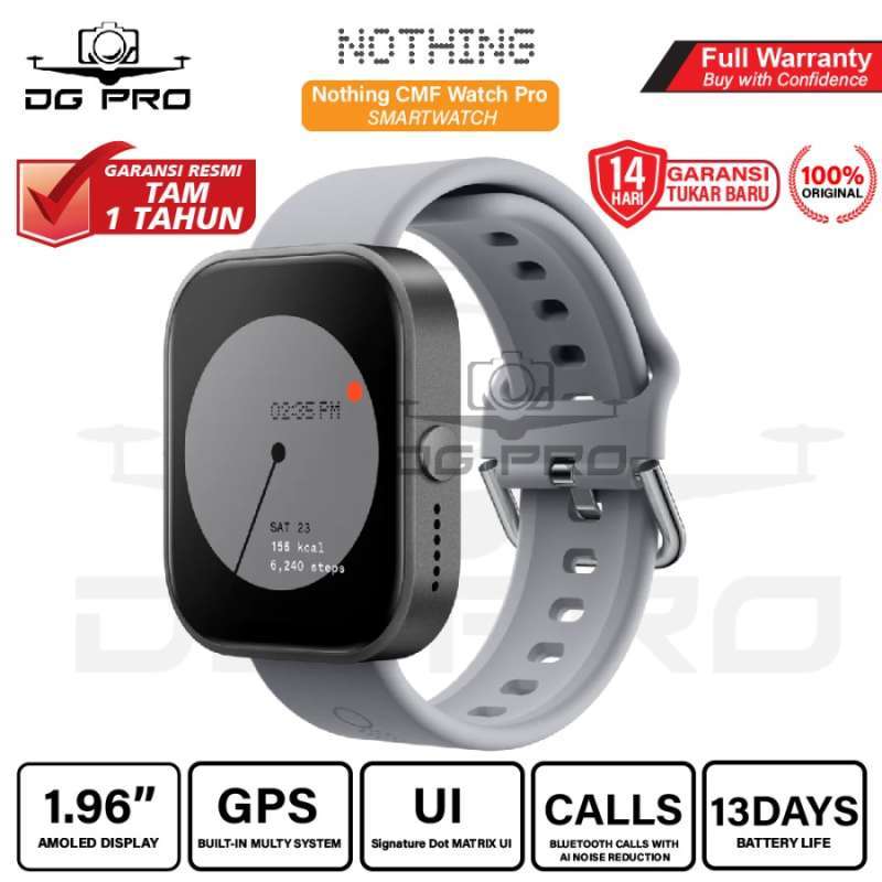 Jual Nothing Cmf Watch Pro Smartwatch Smart Watch With Ip68 Amoled ...