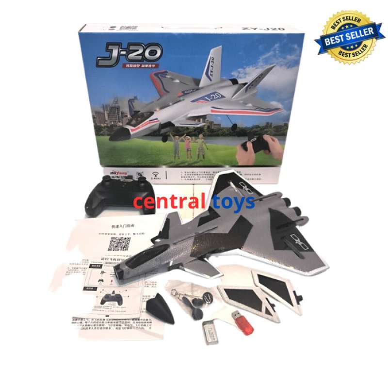 Promo Pesawat Rc Fighter Aircraft Zhiyang Zy-j20 J20 Long Distance Epp Foam Diskon 23% Di Seller ...