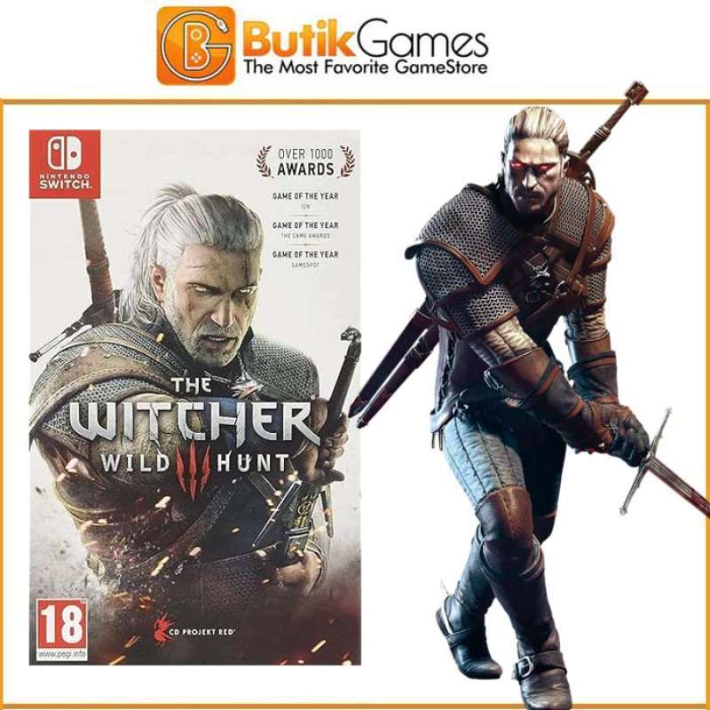 Jual The Witcher 3 Wild Hunt Nintendo Switch Di Seller Butikgames Official Store - Toko My Butik ...