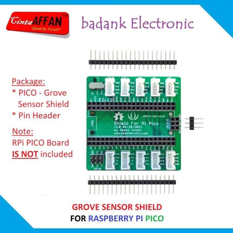 Promo Grove Sensor Shield For Raspberry Pi Pico Rp2040 Diskon 23% Di ...