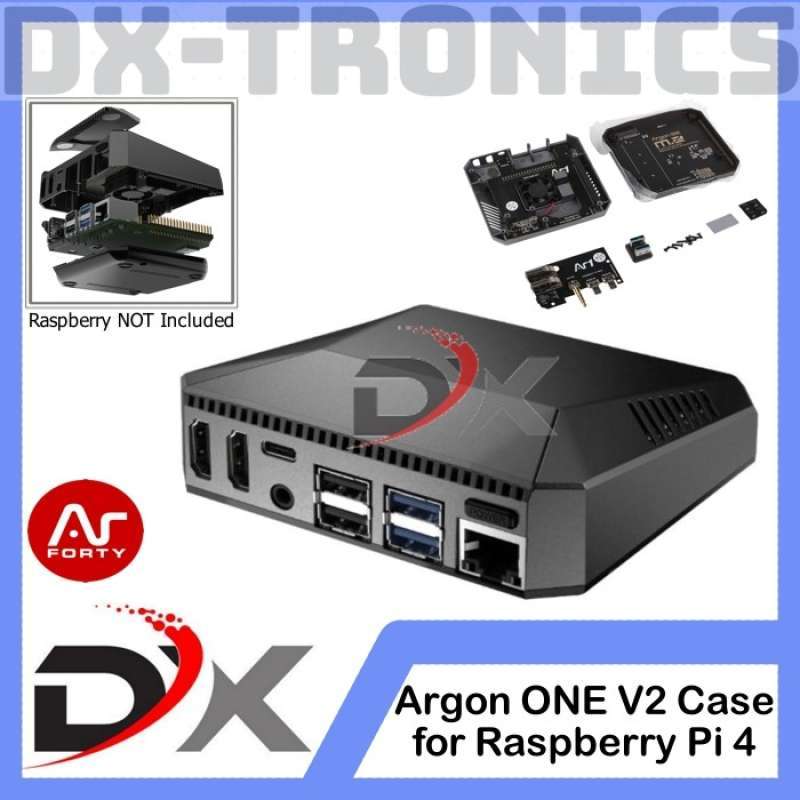 Promo Case Raspberry Pi 4 Argon One V2 Aluminum Alloy Case Pi4 Pi 4b Diskon 23% Di Seller ...