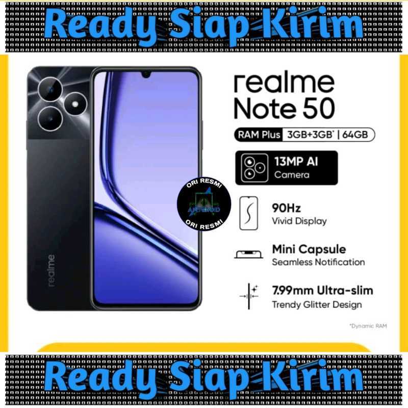 Jual Realme Note 50 Garansi Resmi Di Seller Anteroid - Anteroid - Kota ...