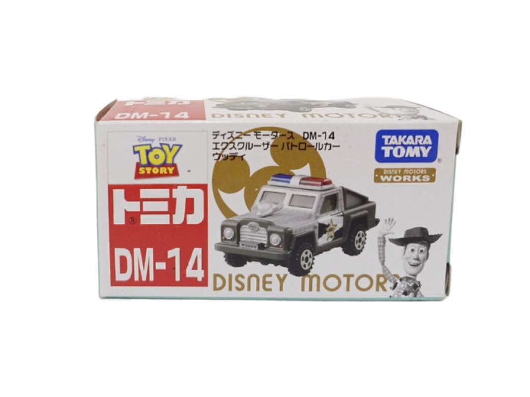 Promo Tomica Disney Motor Diecast Dm-14 Ex-cruiser Patrol Woody Toy Car Diskon 50% Di Seller ...