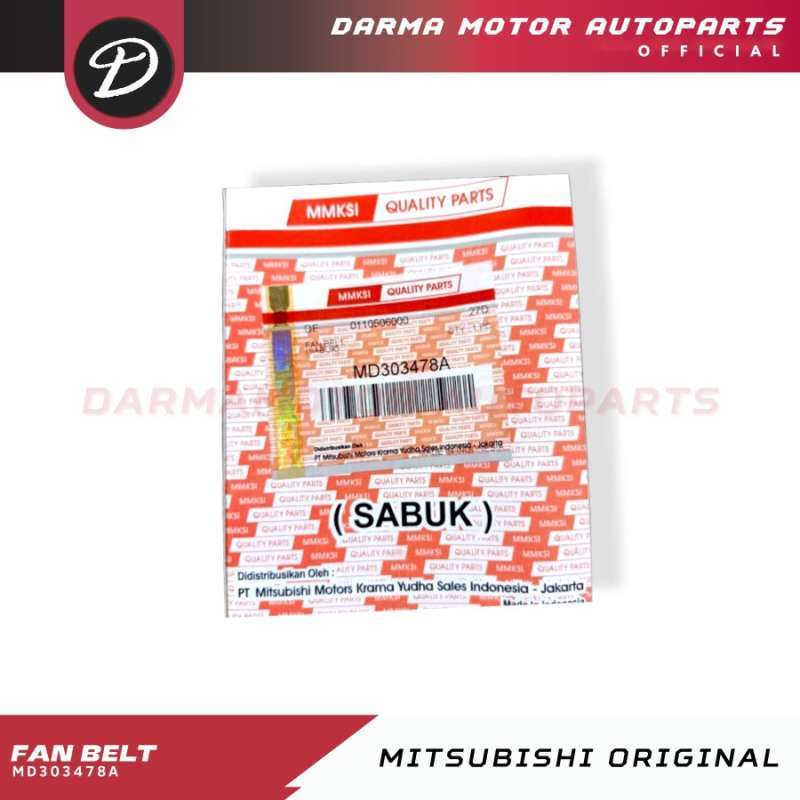Jual Fan Belt Tali Kipas Vanbelt Mitsubishi L300 Diesel Md303478a Original Di Seller Darma Motor ...