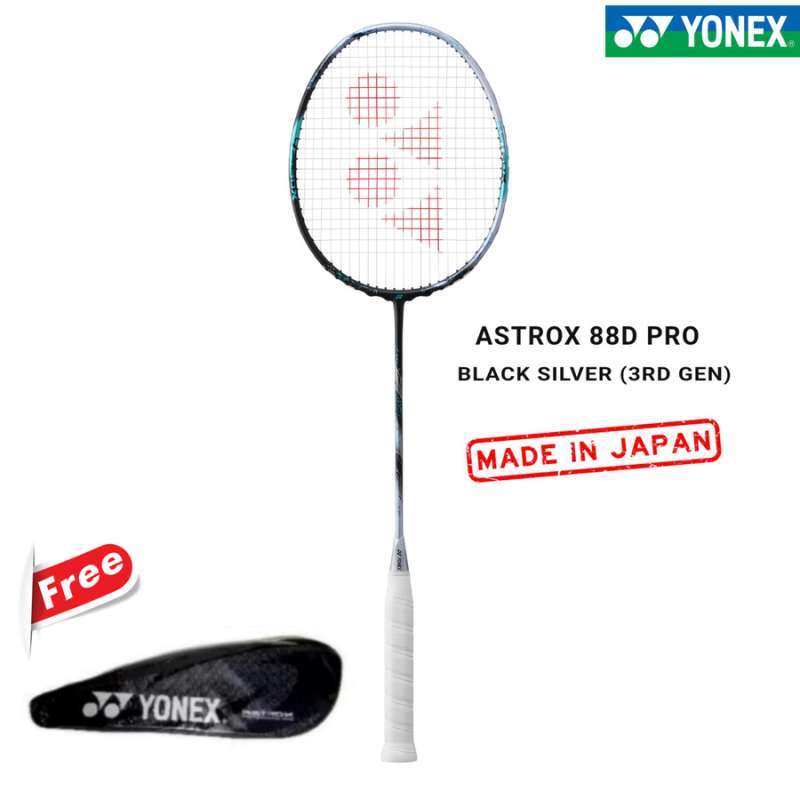 Jual Raket Badminton Yonex Astrox 88d / 88 D Pro 3rd Gen - Black Silver ...