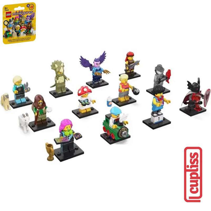 Promo Sealed - Complete Set Of 12 Packs Lego 71045 Minifigure Series 25 ...
