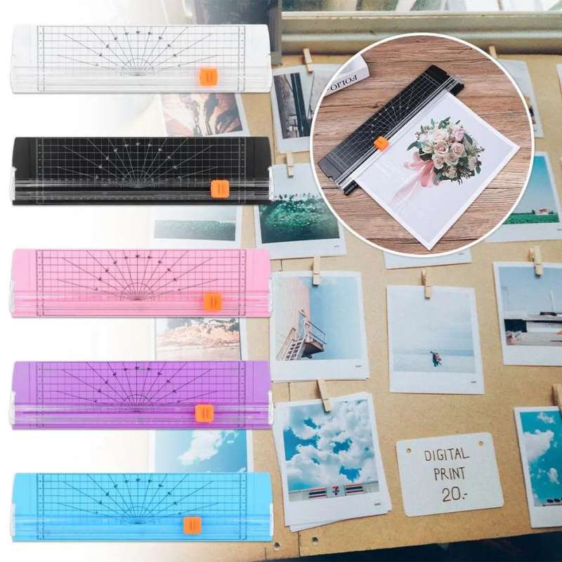 Promo Yoai Paper Trimmer Cutter Portable Alat Pemotong Kertas A4 Y 33