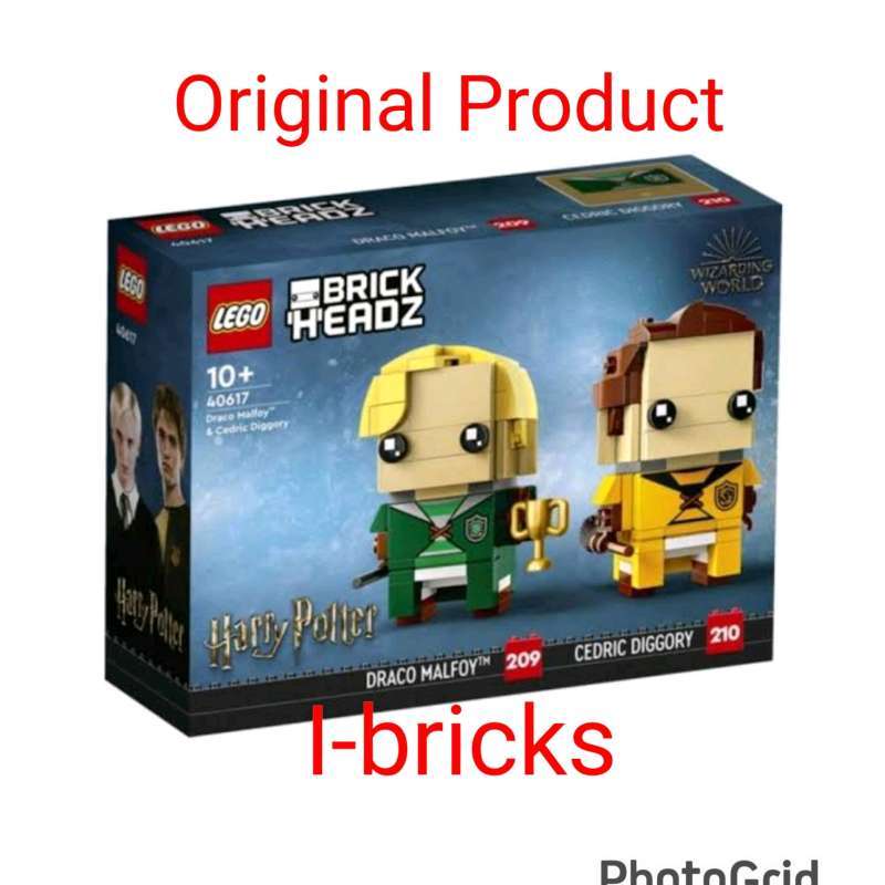 Jual Lego Brickheadz 40617 Draco Malfoy & Cedric Diggory Di Seller I ...