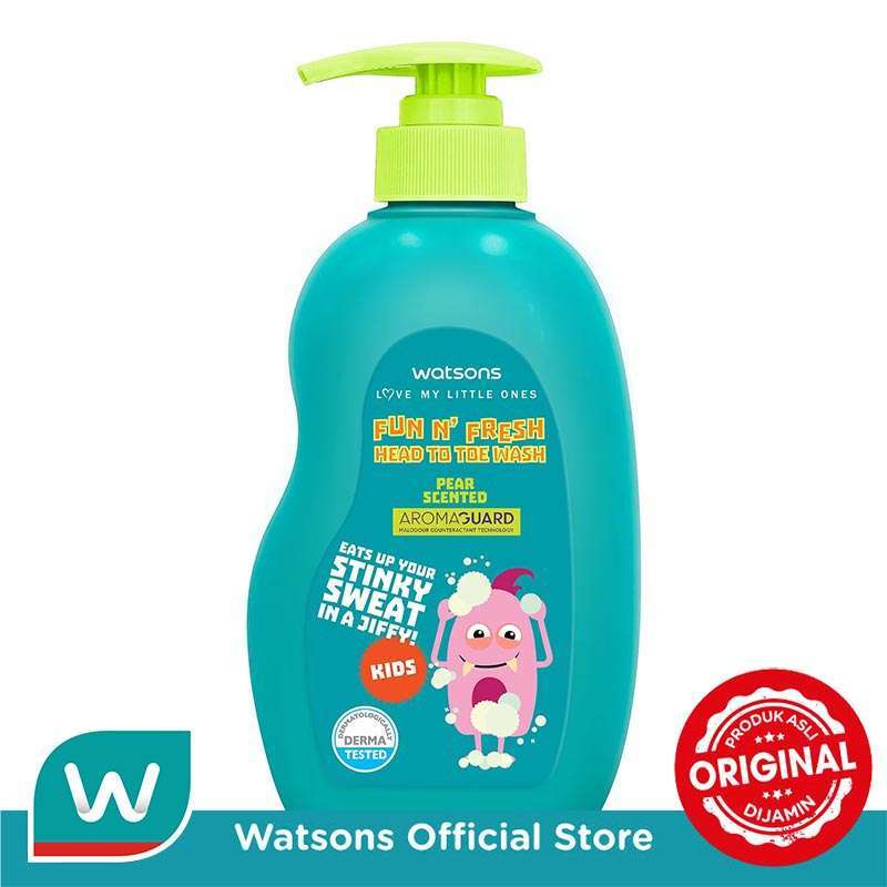 Promo Watsons Fun N' Fresh Head To Toe Wash 500ml Diskon 26% Di Seller ...
