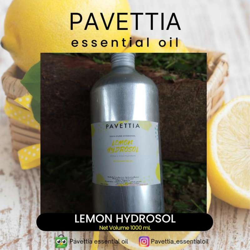 Jual Lemon Hydrosol - Hidrosol Jeruk Lemon 1000 Ml Di Seller Pavettia ...