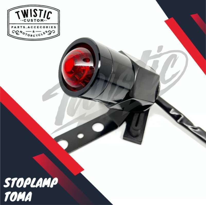 Promo Stoplamp Lampu Rem Hana Motor W175 W250 Custom Bobber Universal ...