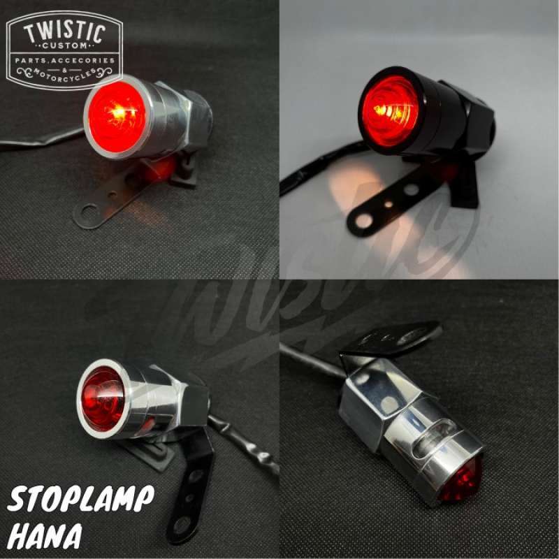 Promo Stoplamp Lampu Rem Hana Motor W175 W250 Custom Bobber Universal ...