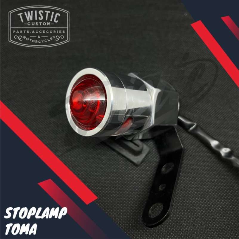 Promo Stoplamp Lampu Rem Hana Motor W175 W250 Custom Bobber Universal ...