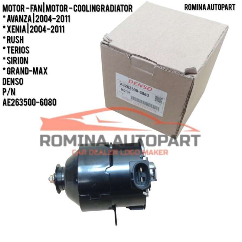 Jual Motor Fan Radiator Rush Terios Lama Original Motor Fan 6080 12v Di ...