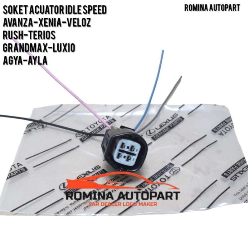 Jual Soket Actuator Isc Speed Grand Max Luxio Agya Ayla Original Di ...