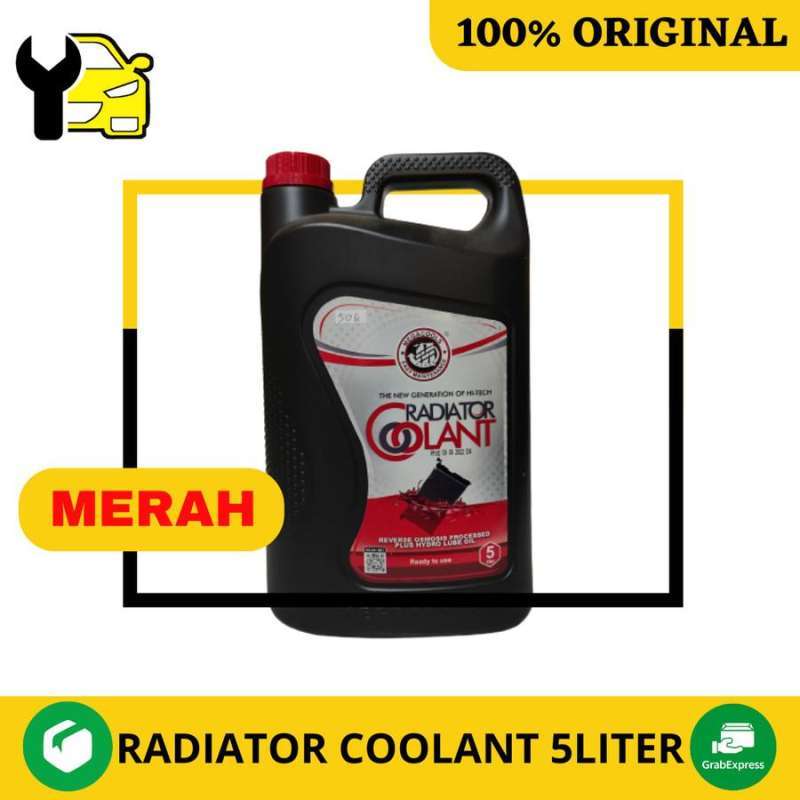 Jual Radiator Coolant / Air Radiator Coolant Merah 5 Liter Di Seller ...