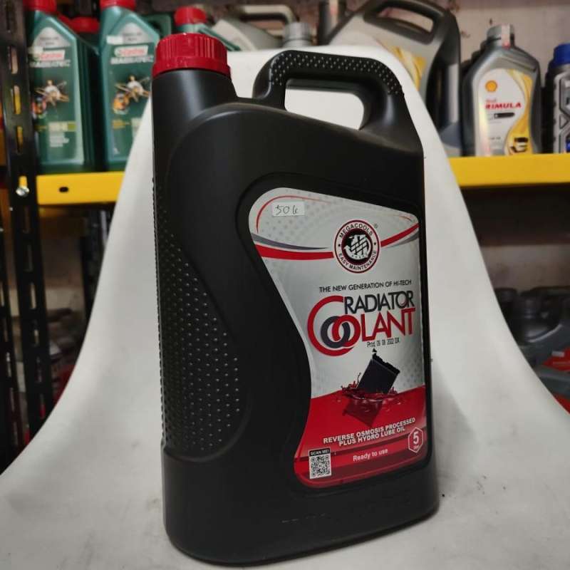 Jual Radiator Coolant / Air Radiator Coolant Merah 5 Liter Di Seller ...
